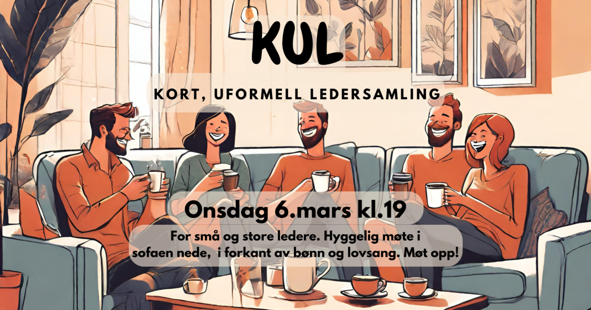 KUL - Kort, Uformell ledersamling 6.mars