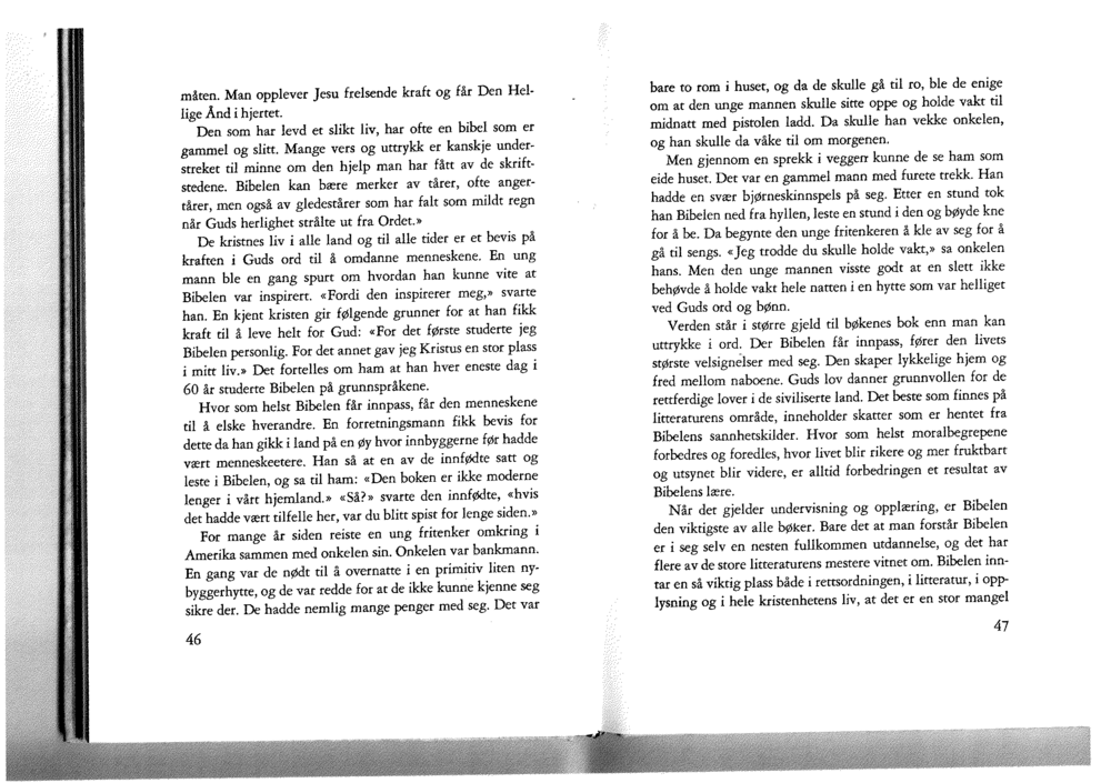 Alene med Guds ord - Norsk Bibelinstitutt