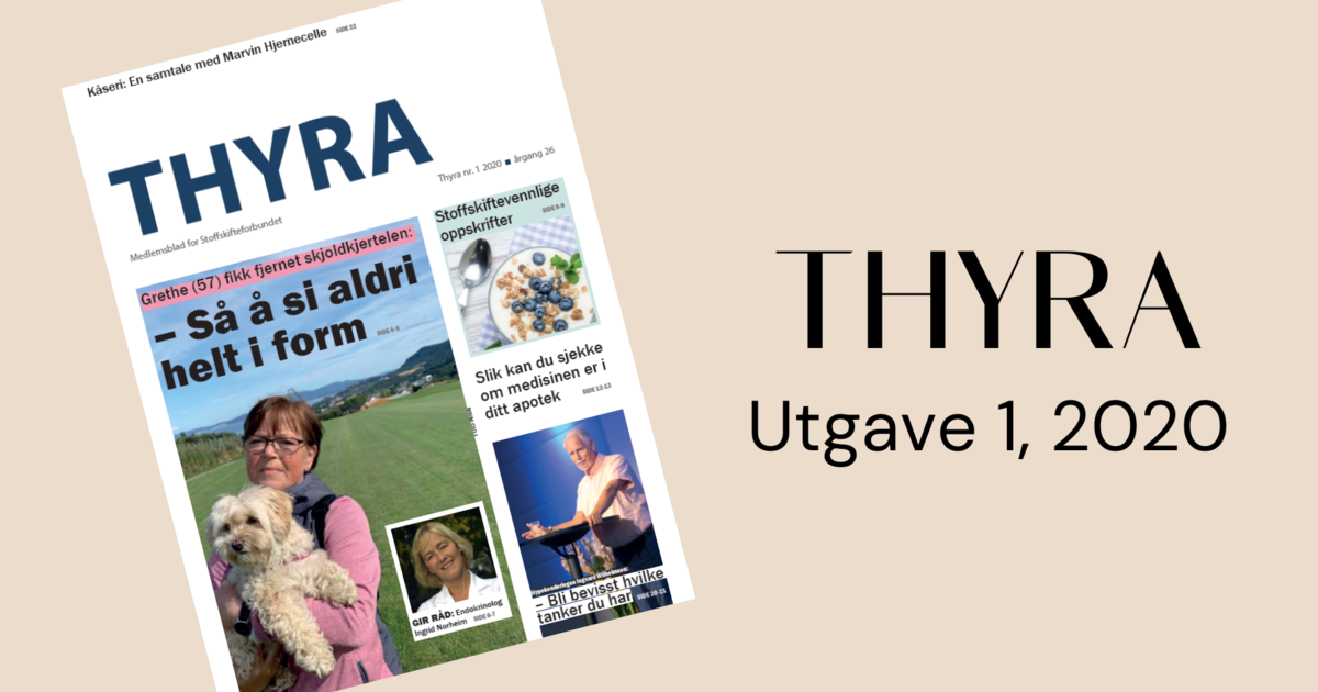 Thyra nr. 1, 2020 - Min side