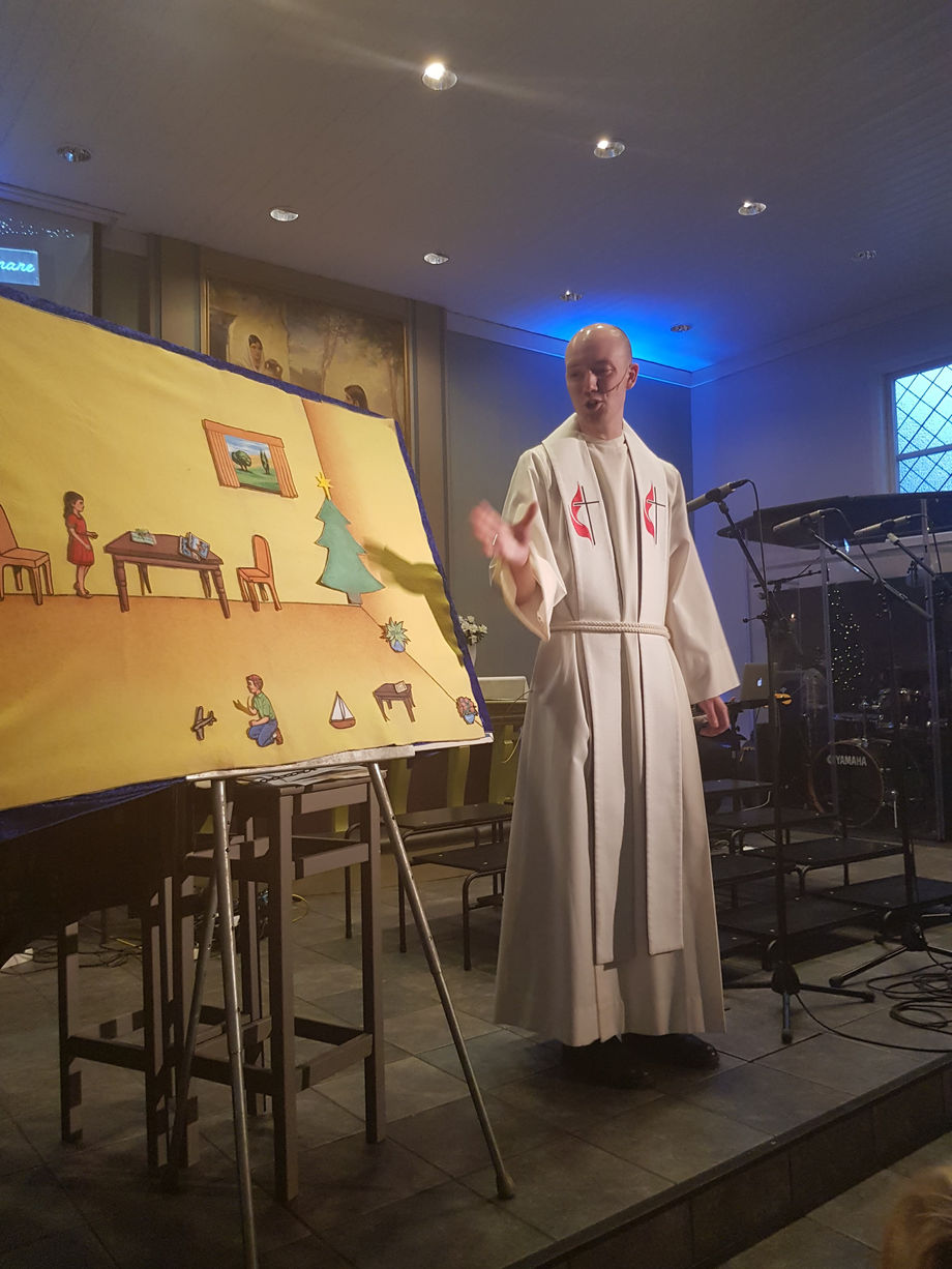 Små armar på julaften